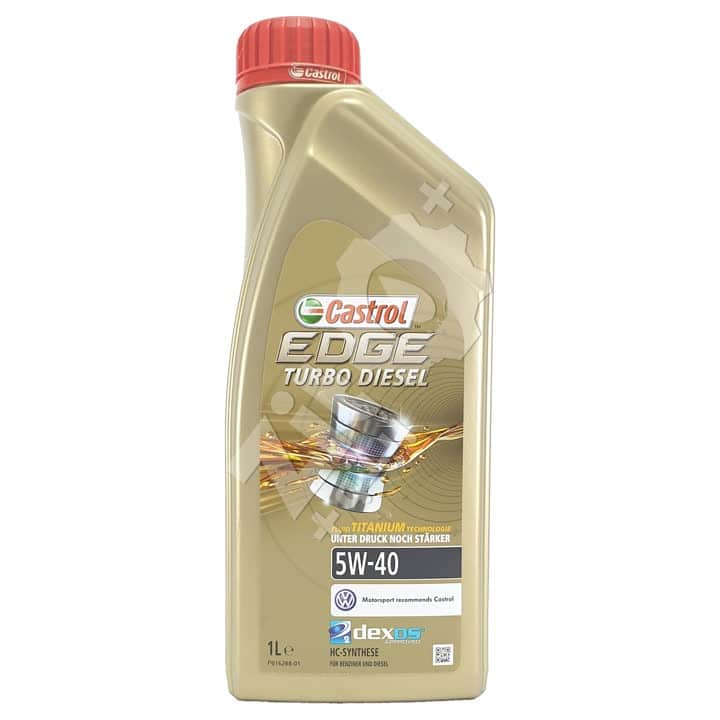 Castrol EDGE Titanium Turbo Diesel 5W40 1L (German Label) | ZitoPlus